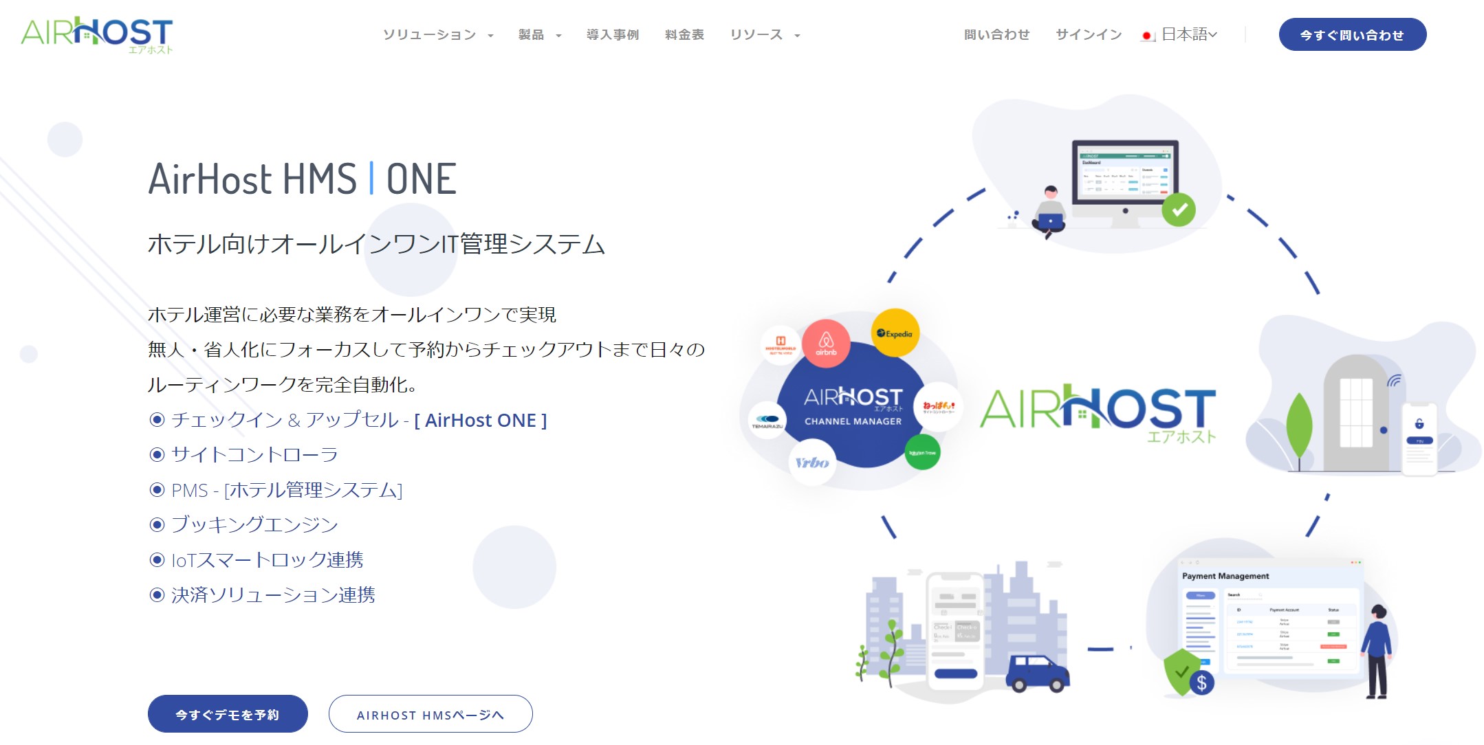RemoteLOCK | API連携 エアホストPMS